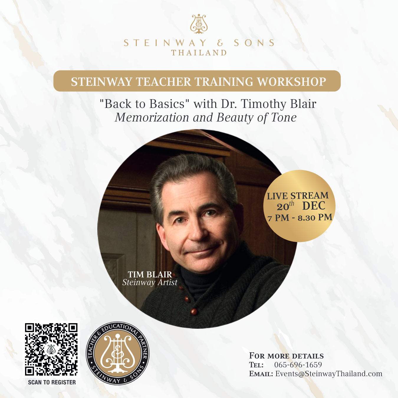 Tim Blair - Steinway & Sons